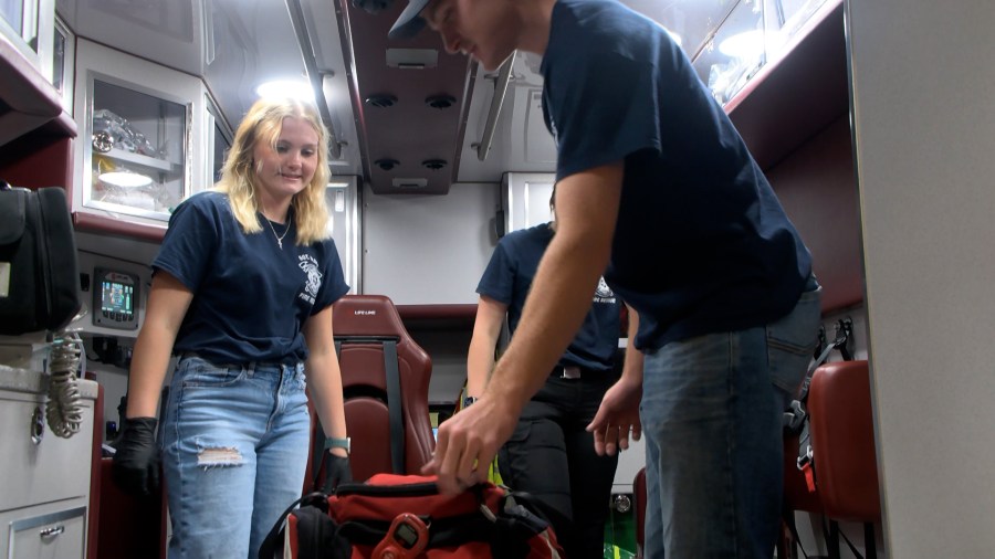 NW Iowa high schoolers serve community as volunteer firefighters