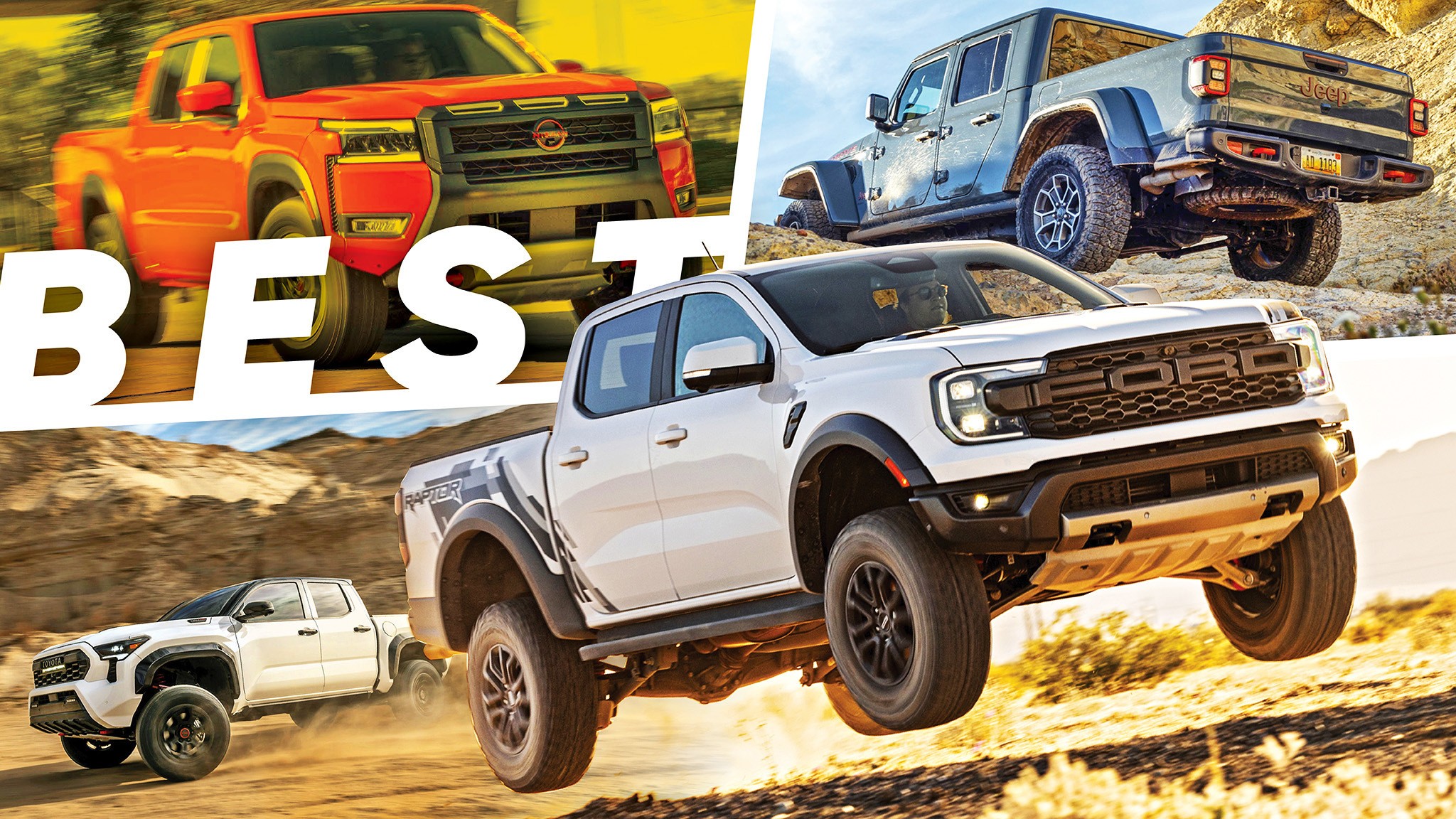 The Best Midsize Pickup Trucks to Buy in 2025