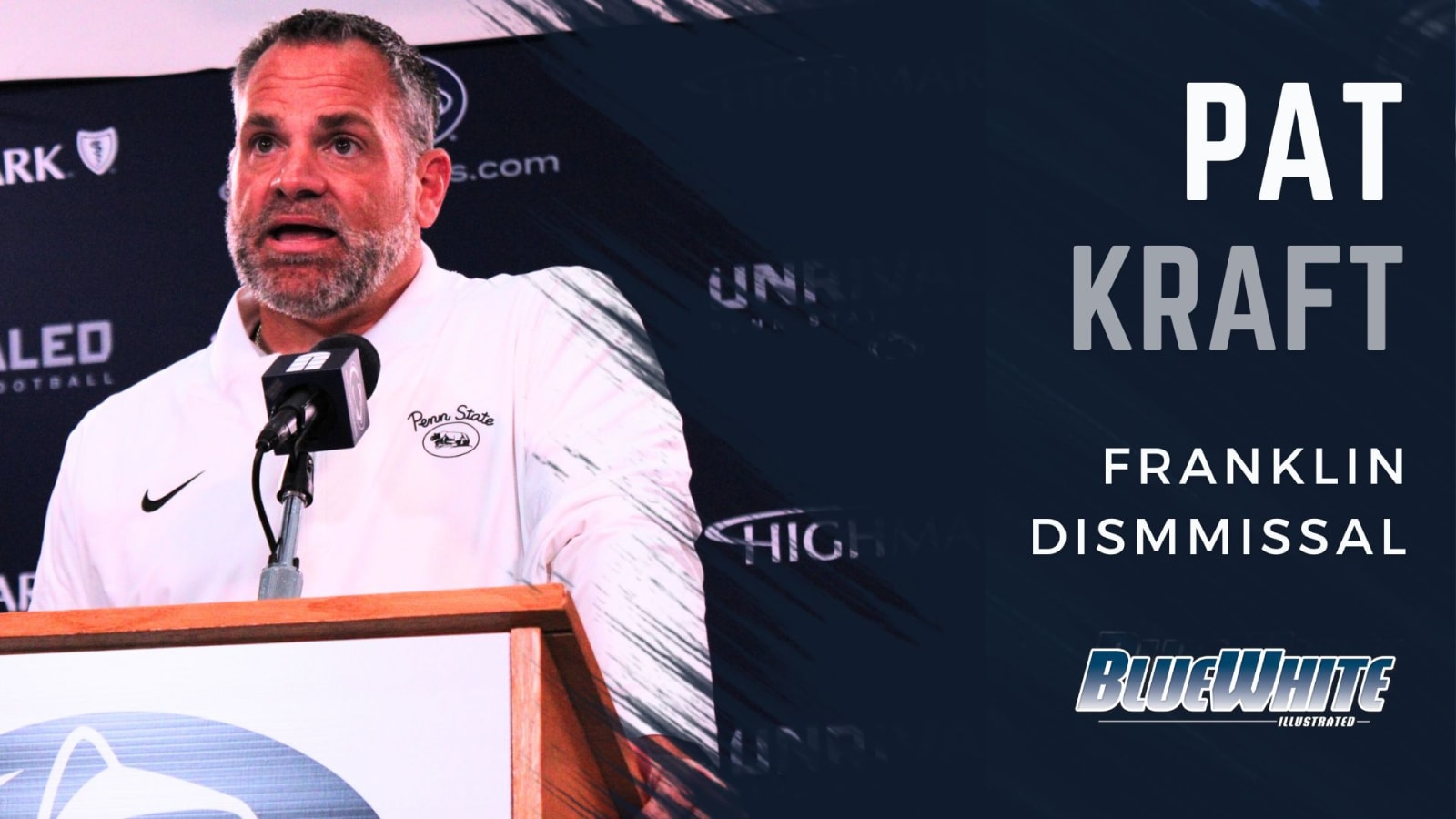 Penn State AD Pat Kraft and Interim HC Terry Smith press conference