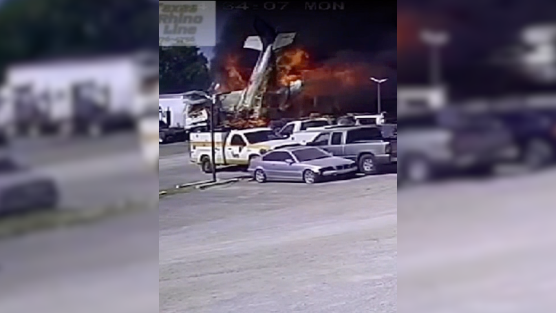Small plane crash near Fort Worth, Texas, kills 2 and sparks fire