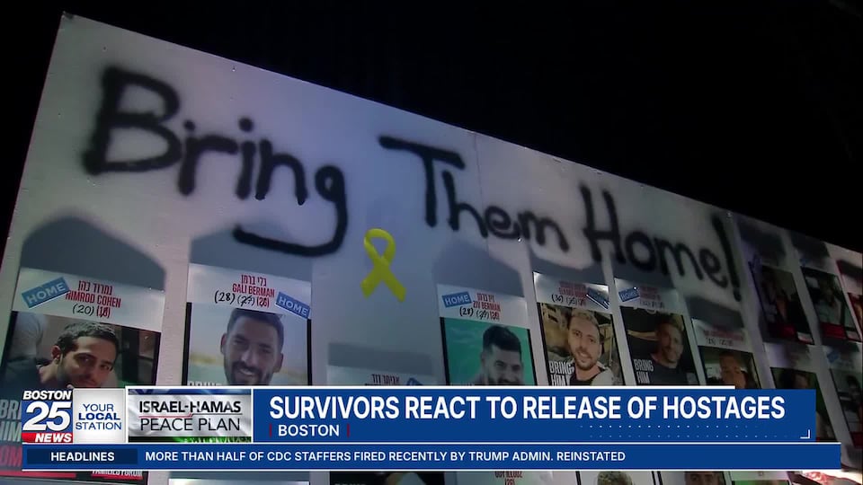 In Boston, October 7th attack survivors were emotional, reflect as ...
