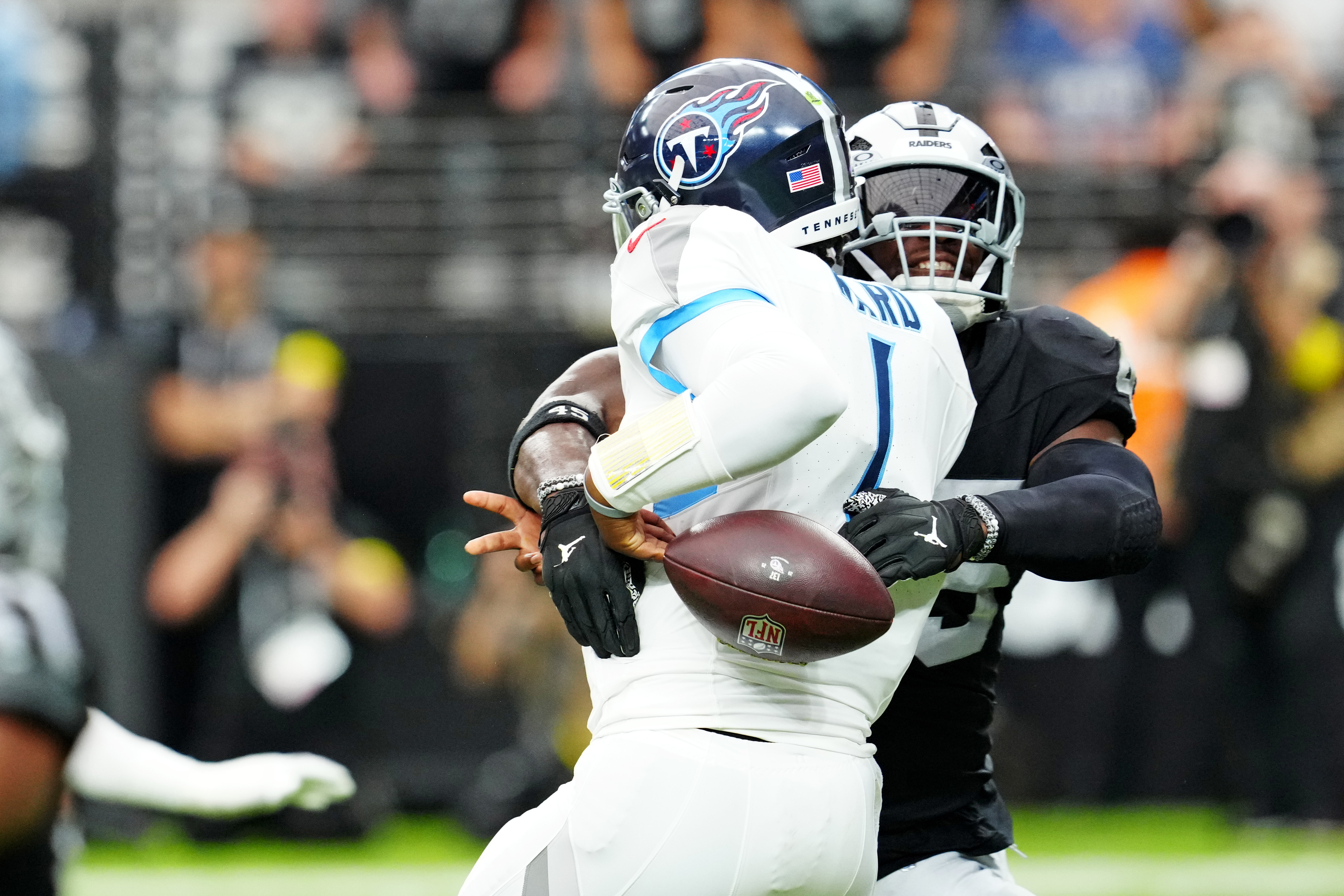 Raiders’ quick slants: Titans edition