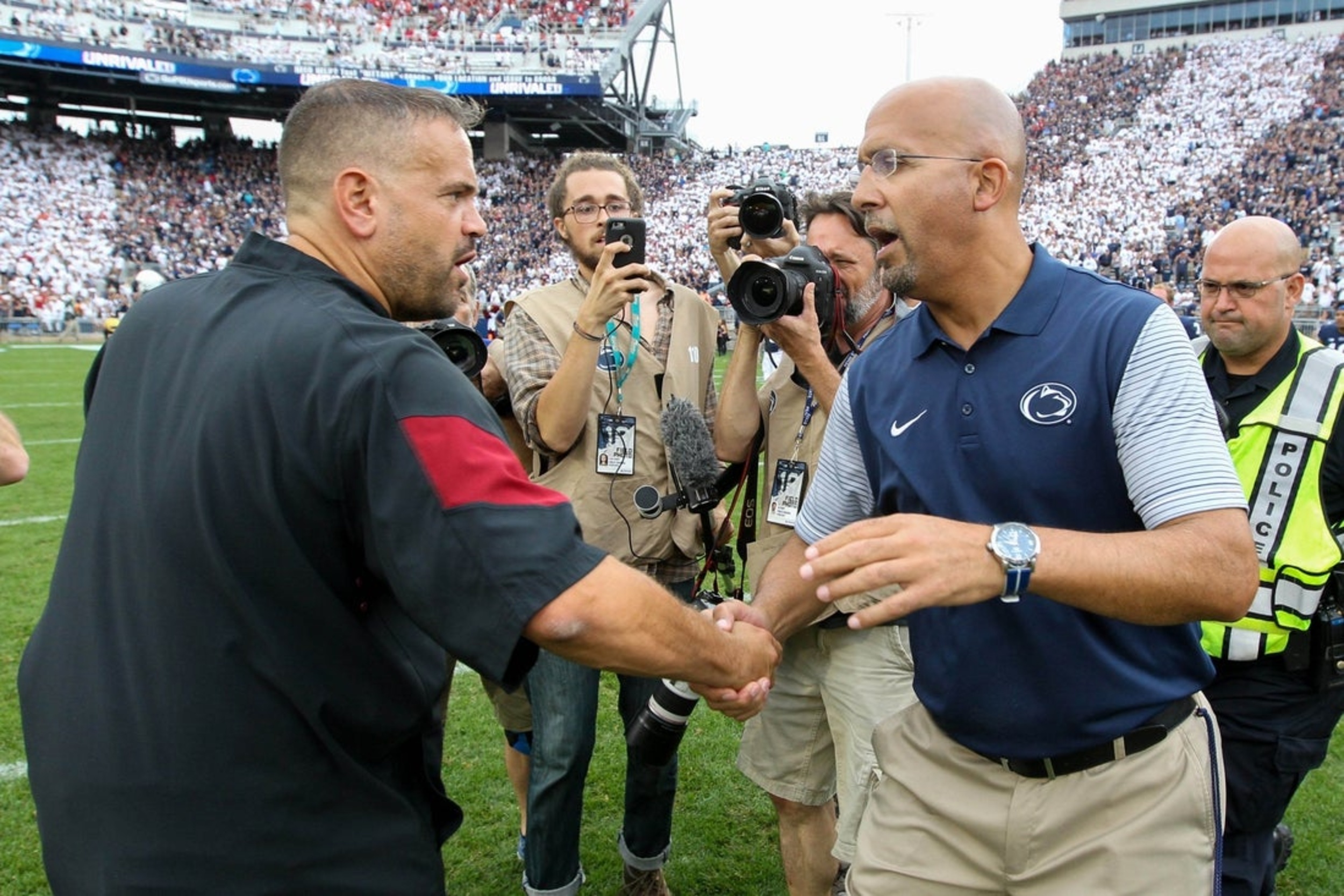Penn State alum Matt Rhule on rumors: 'I love it' at Nebraska
