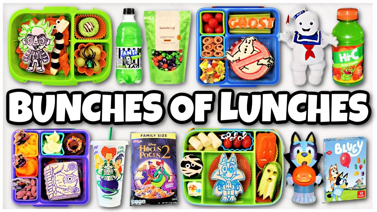 Making Beetlejuice, Ghostbusters, Hocus Pocus & Bluey Halloween themed ...