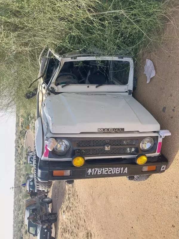 Major killed, four others injured as military jeep overturns in Jaisalmer
