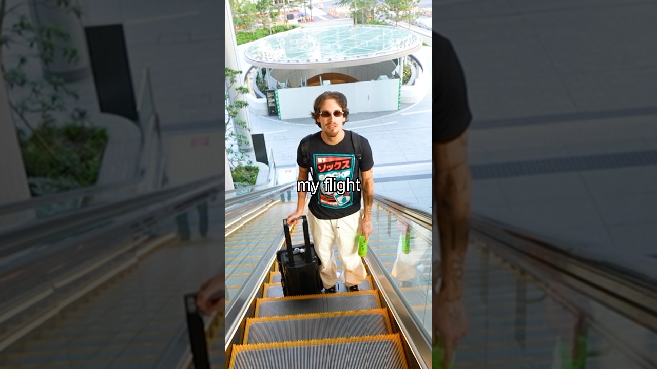 What happens in a fancy airport for 24 hours?