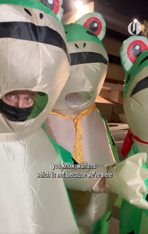 Here's Why ICE Protests Are Suddenly Full Of Inflatable Frogs (And What ...