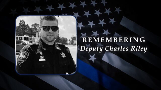 Deputy Charles Riley laid to rest on Monday