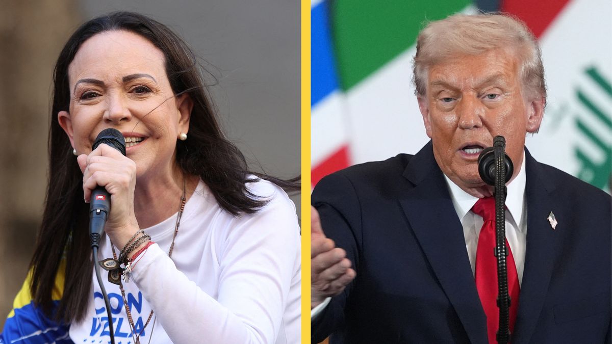 Did María Corina Machado dedicate her Nobel Peace Prize to Trump?