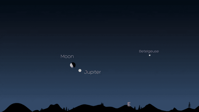 Don’t Miss the Moon and Jupiter’s Beautiful Sky Alignment Tonight!