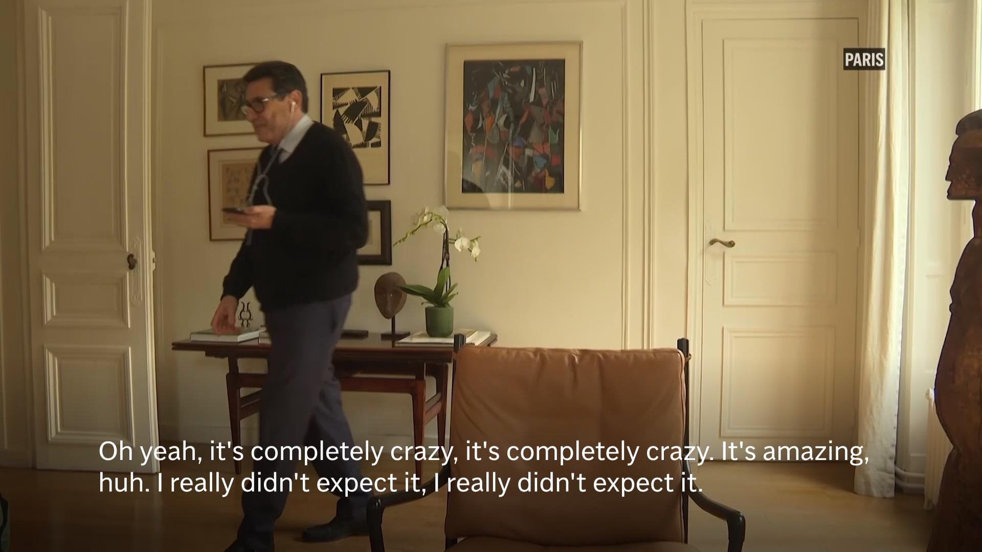French economist Philippe Aghion says his phone hasn't stopped ringing ...
