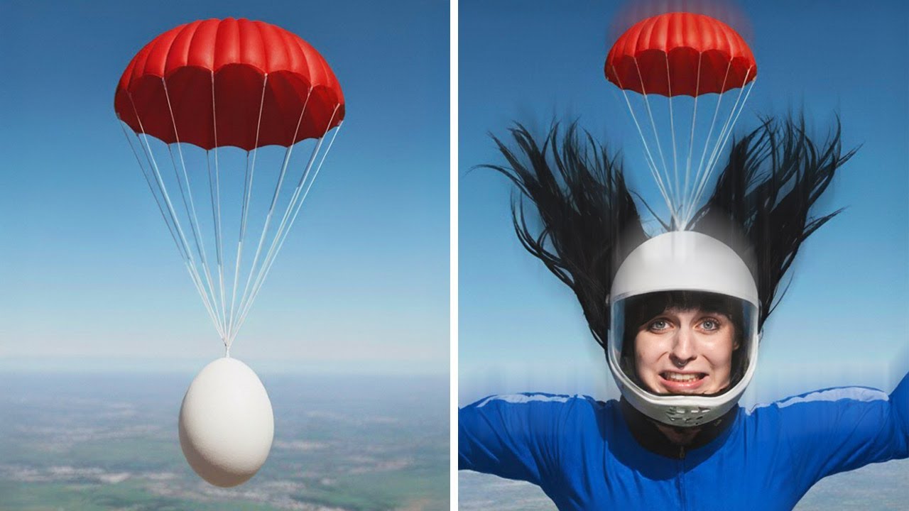 I took a $1000 egg drop challenge! 🥚💰