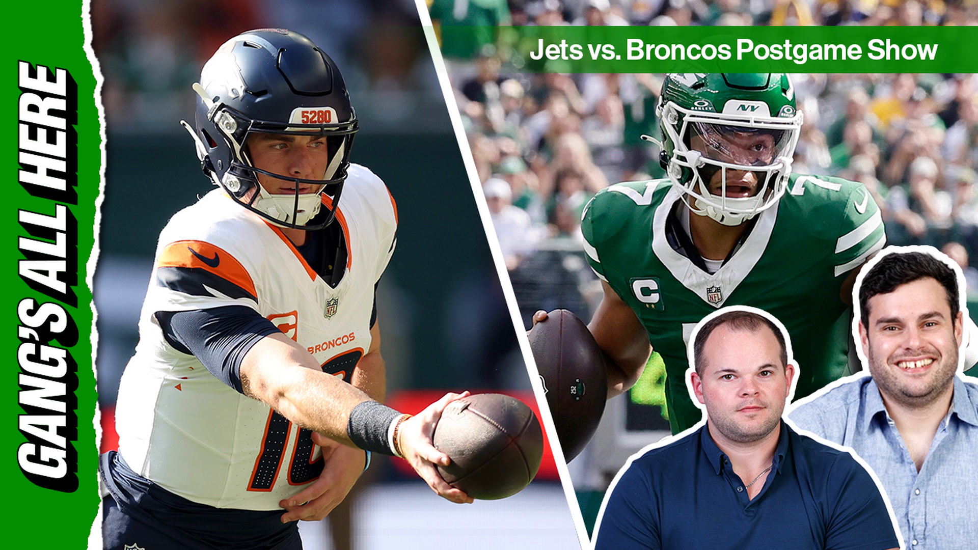 Jets lose an UGLY Game to the Broncos & start season 0-6 | Gang's All Here