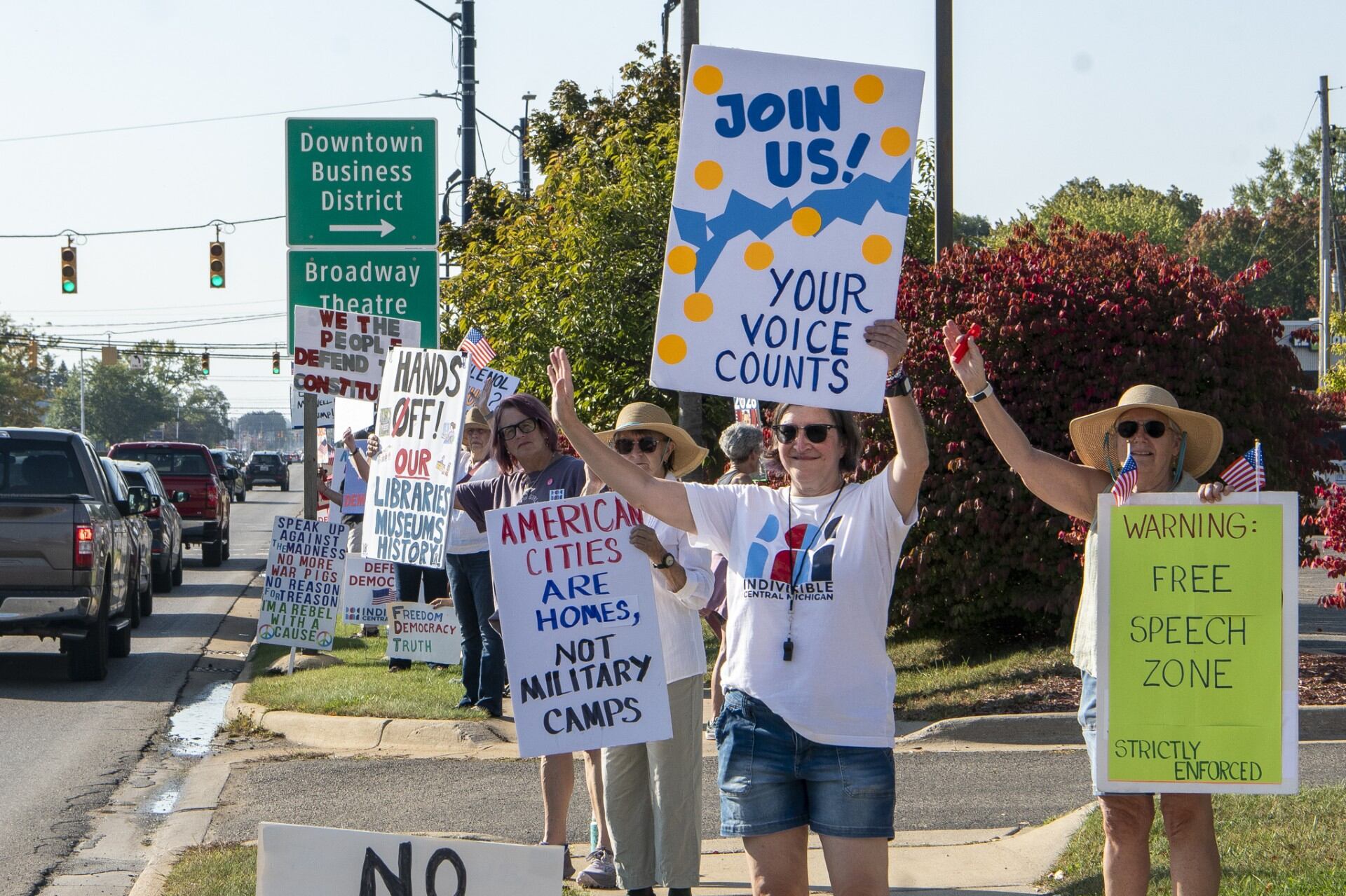 State representative on October No Kings protests