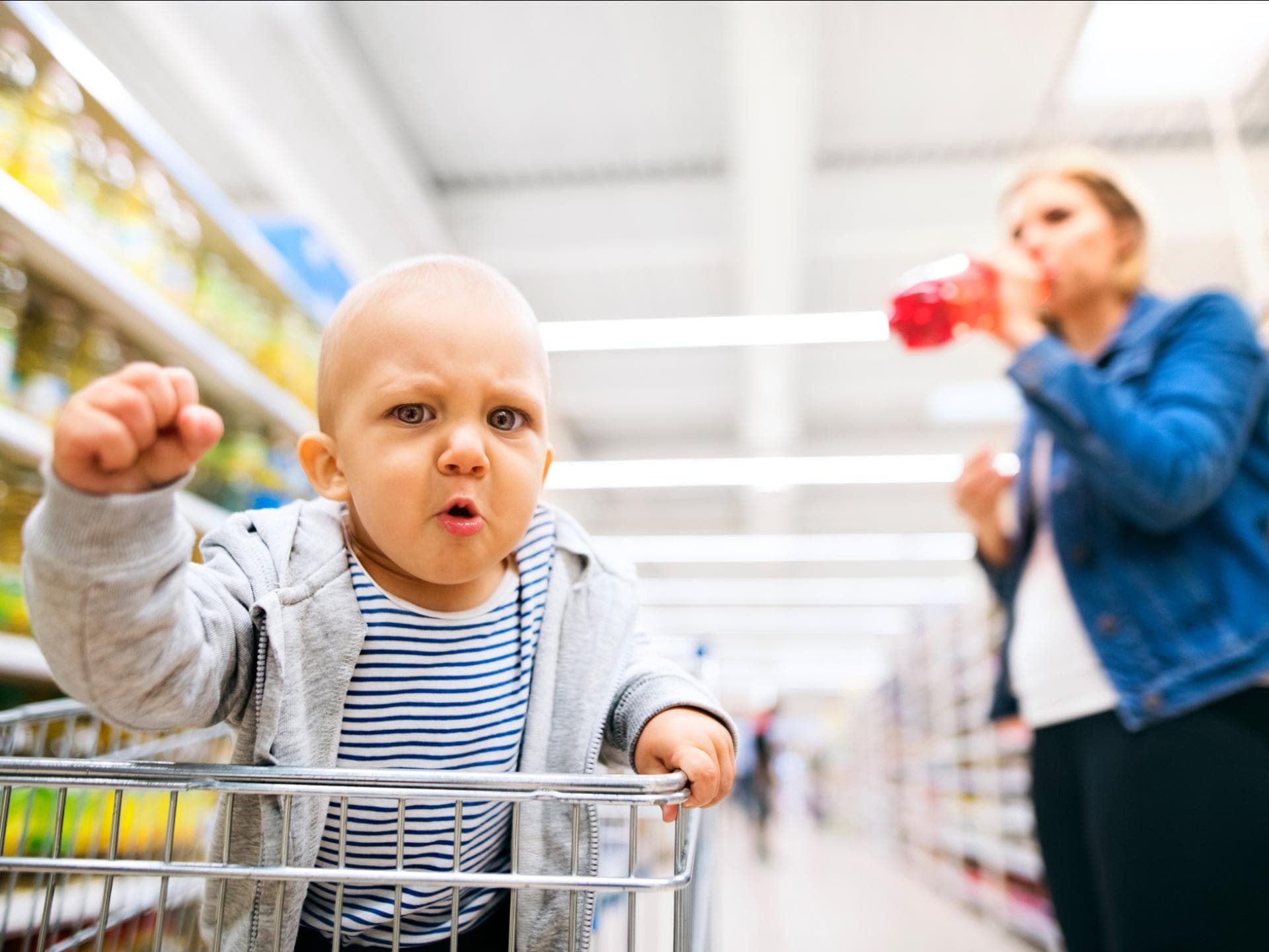 Kann man nicht einmal stressfrei einkaufen mit Kindern? Doch, mit ...