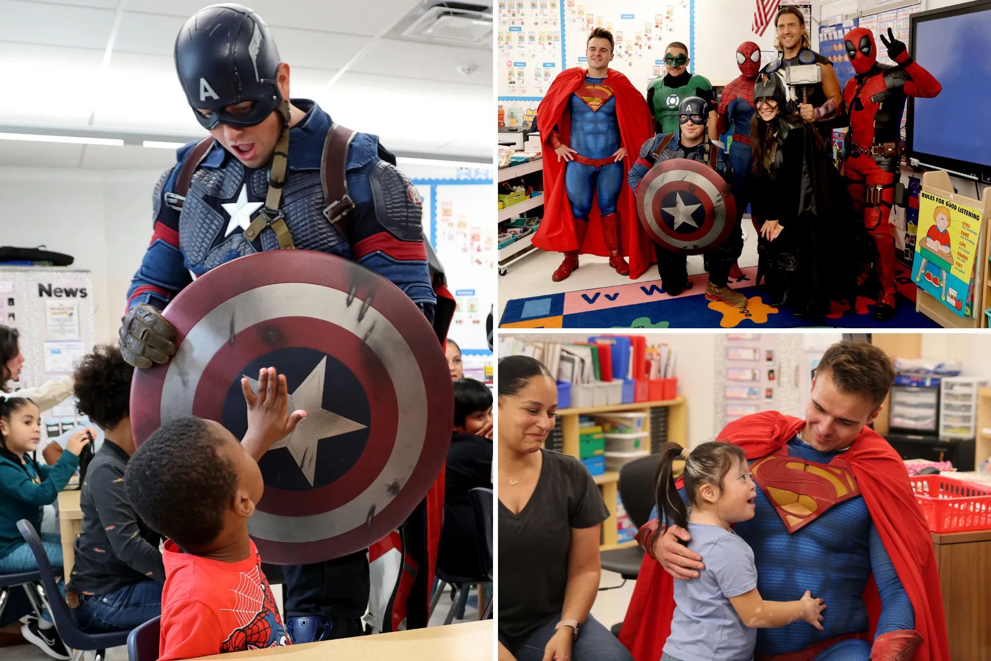 FDNY heroes don superhero costumes for sick, grieving children across ...