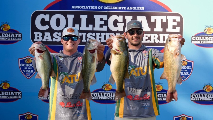 More than 550 collegiate anglers compete at Lake Dardanelle in Russellville