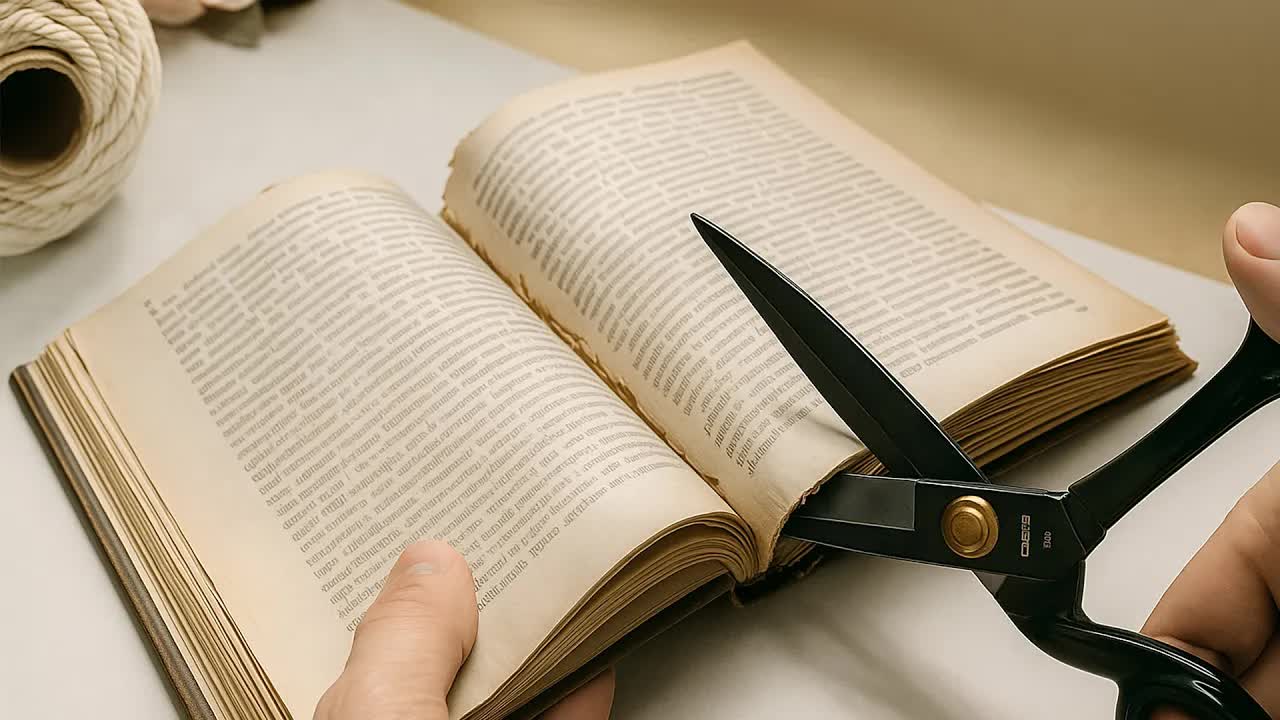 Don't throw away Old Books! See what you can do with Them! Ideas from Trash