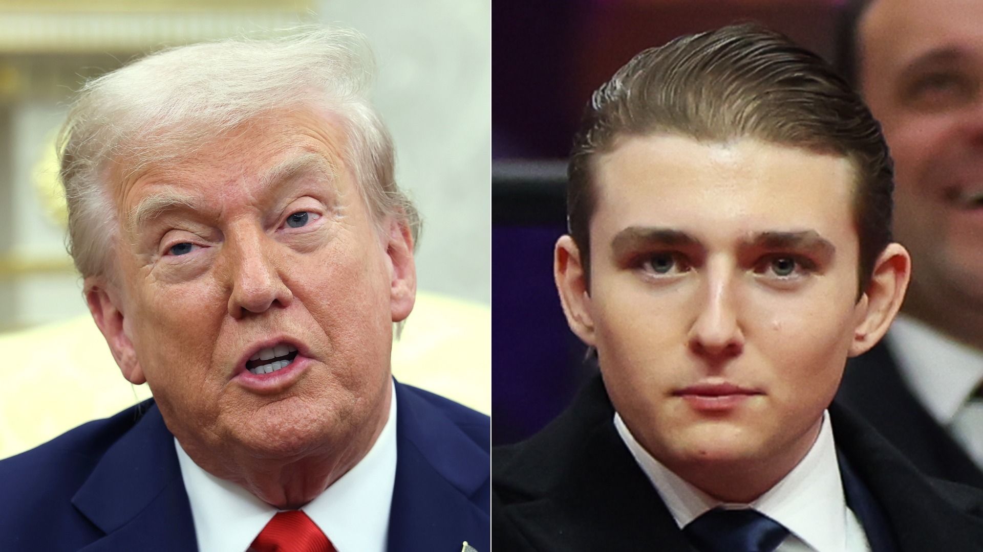 Donald Trump's Impression Of His Son Barron Goes Viral