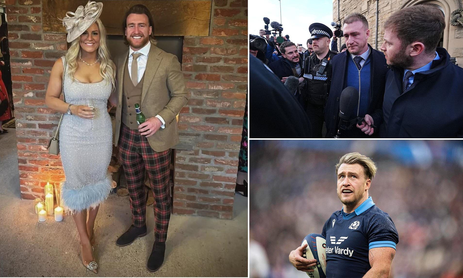 Shamed rugby star Stuart Hogg blasted for blaming drink and anti ...