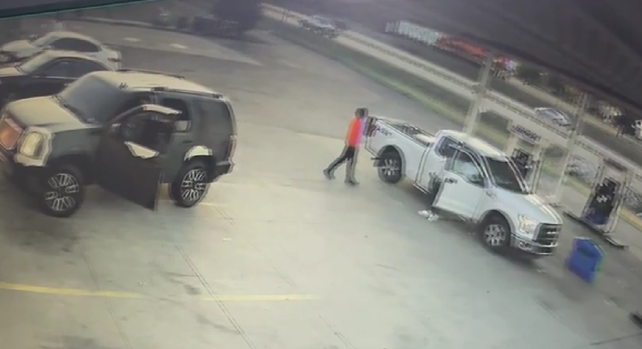 Deadly shooting at Indy gas station caught on camera
