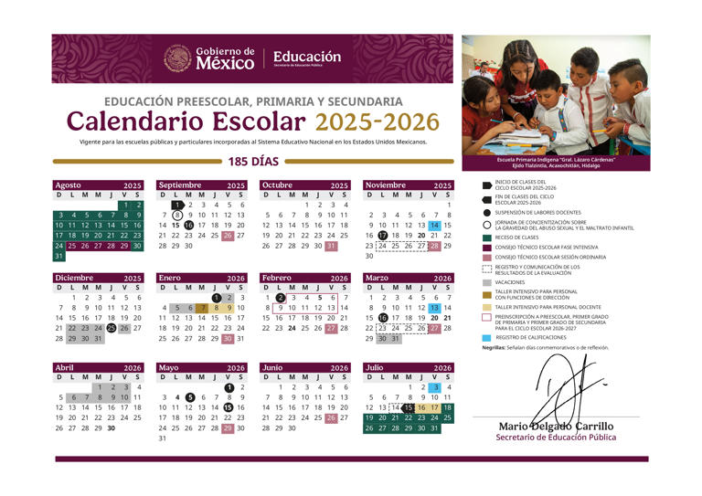 ¿Habrá consejo técnico en abril 2026 o sí hay clases mañana viernes ...