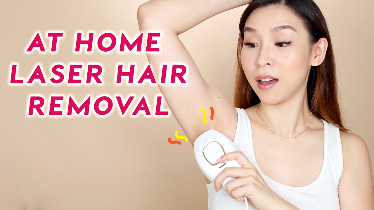 I tried at-home laser hair removal