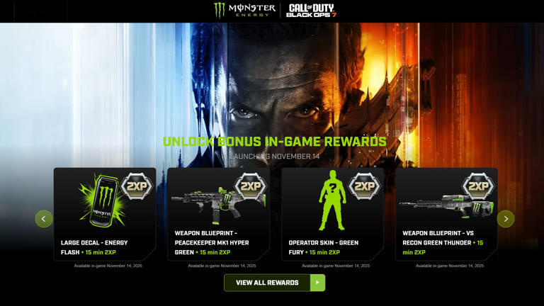 Monster Energy rewards are back for Call of Duty: Black Ops 7 — here's ...