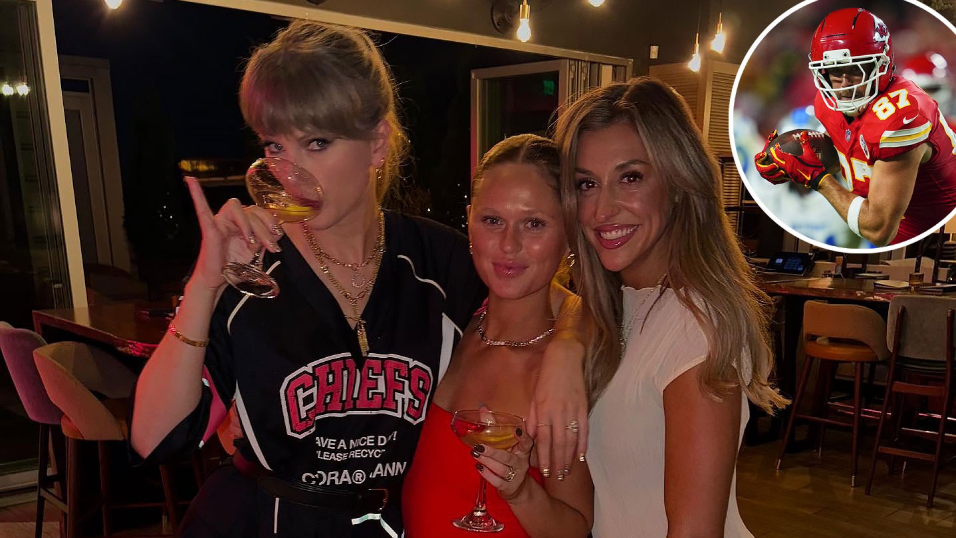 Taylor Swift Shows Chiefs Pride in Mini Dress After Travis Kelce's Game