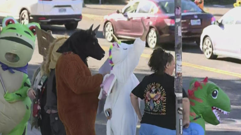Sen. Merkley applauds ‘joy and whimsy’ of Portland ICE protests