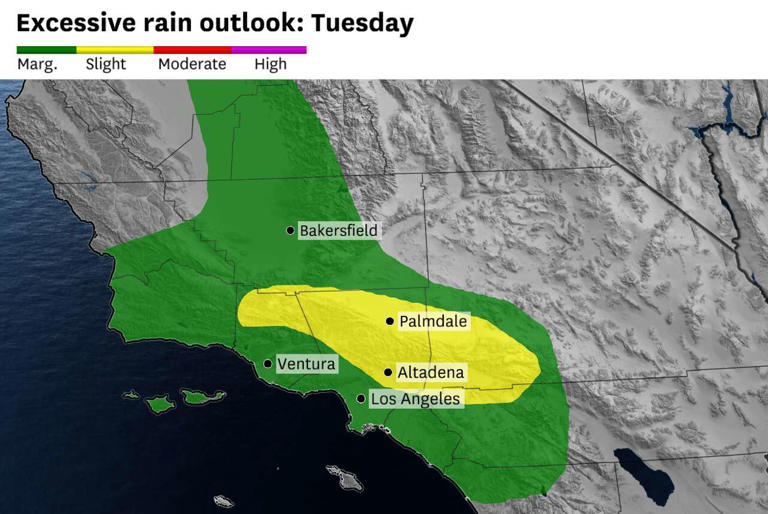 California's first big storm of the season is just getting started ...