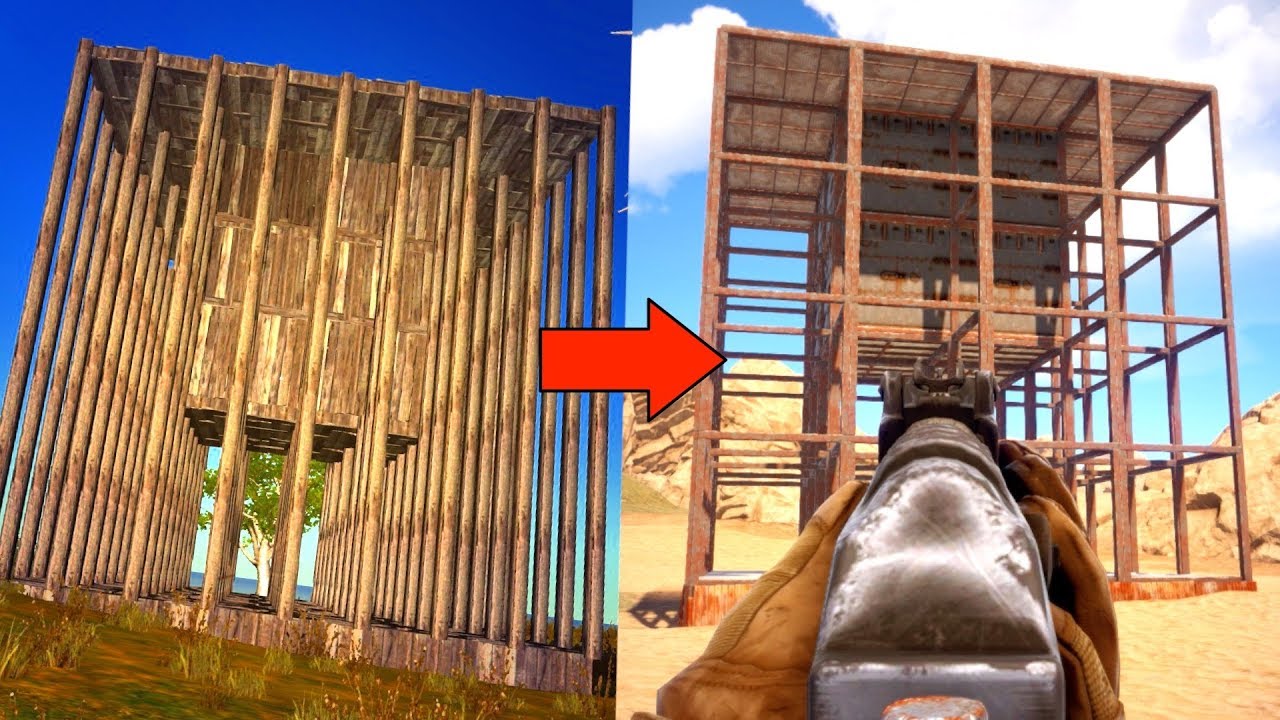 Someone Rebuilt the Unraidable Base from Legacy Rust!