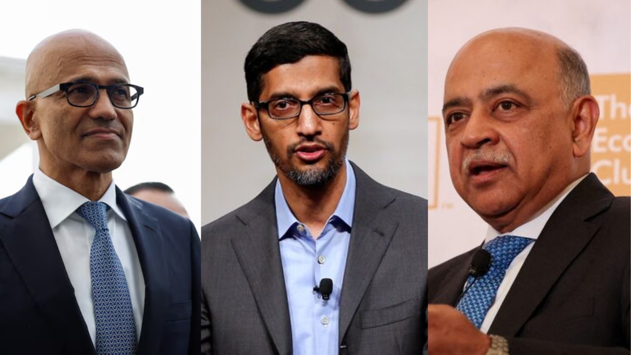 5 Indian-origin tech CEOs, including Sundar Pichai and Satya Nadella ...