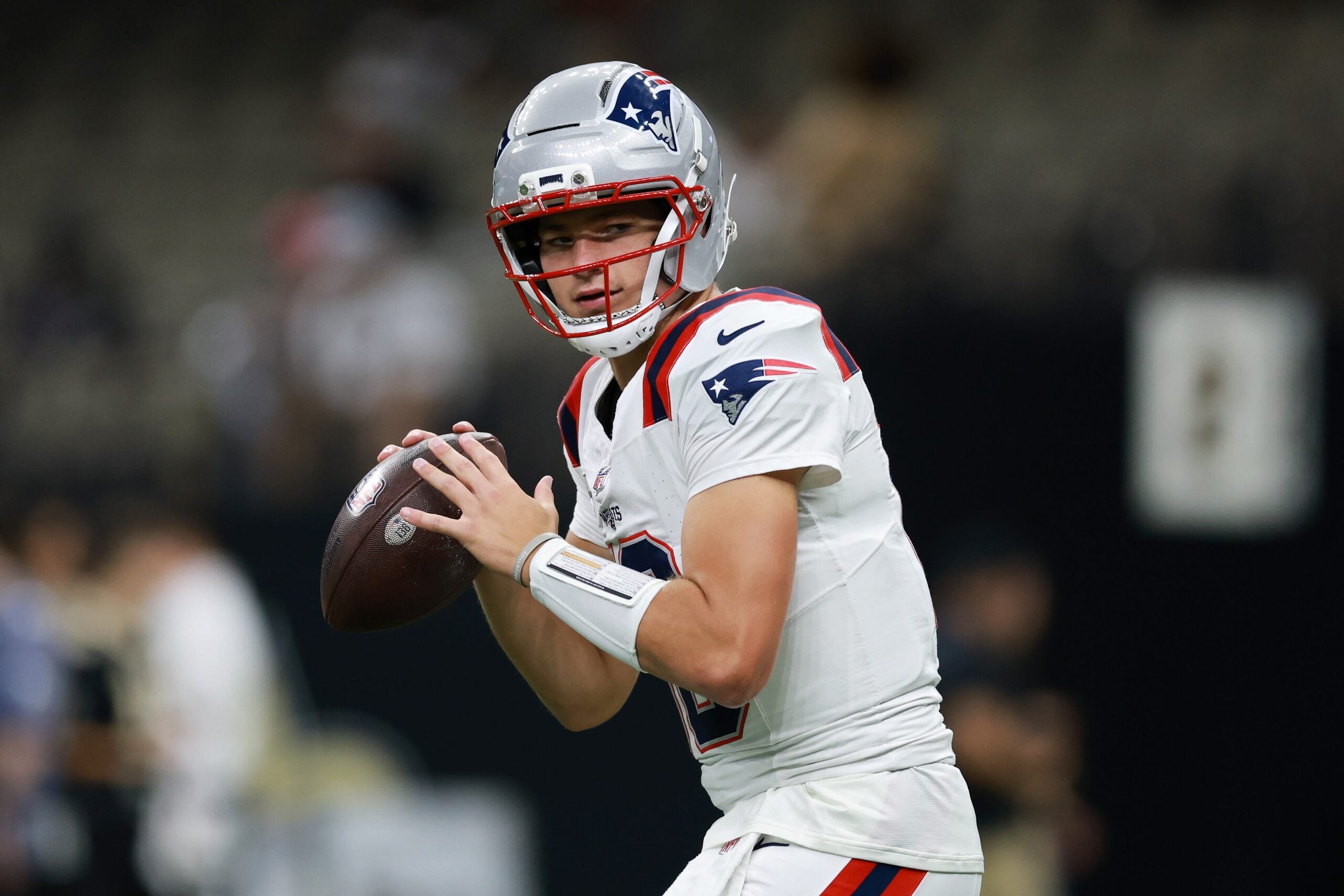 Patriots QB Drake Maye brushes aside MVP talk after latest win