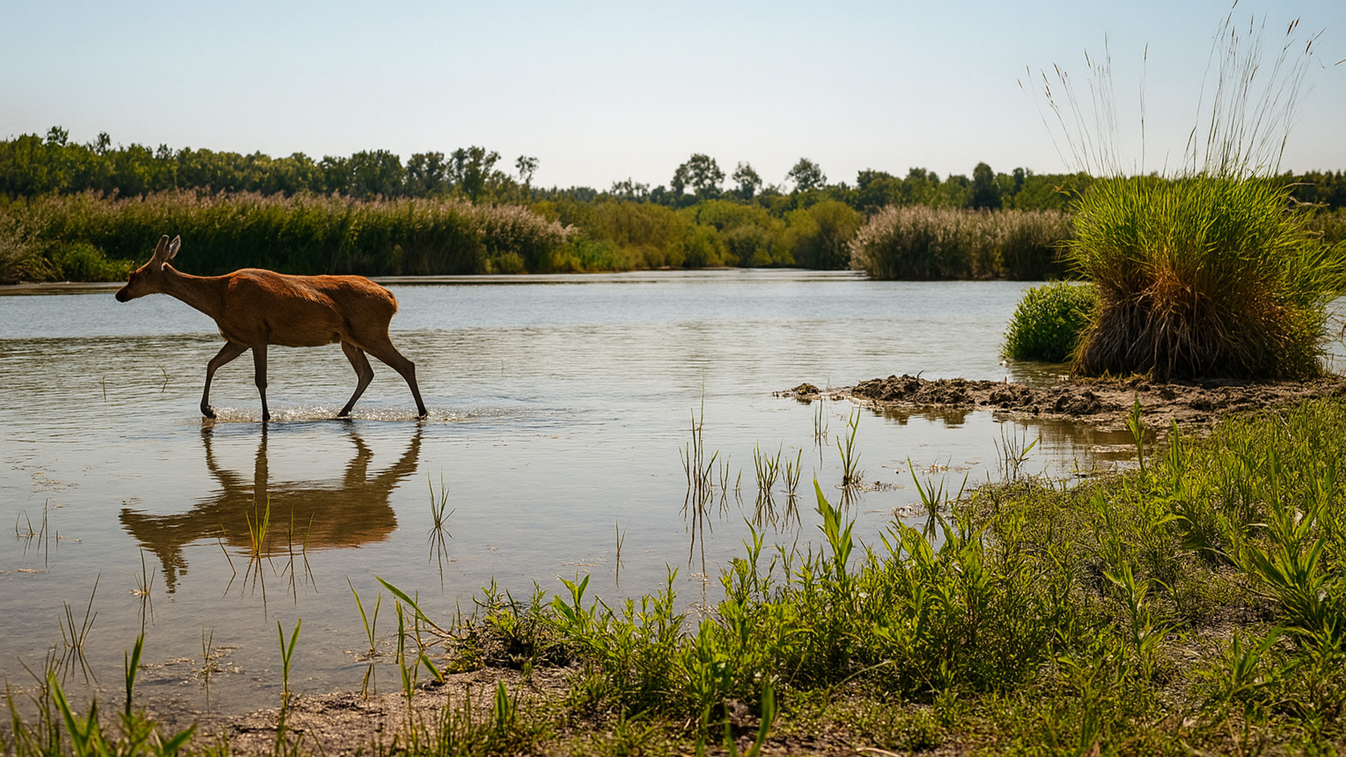 Wildlife Moments Captured on Camera by the River