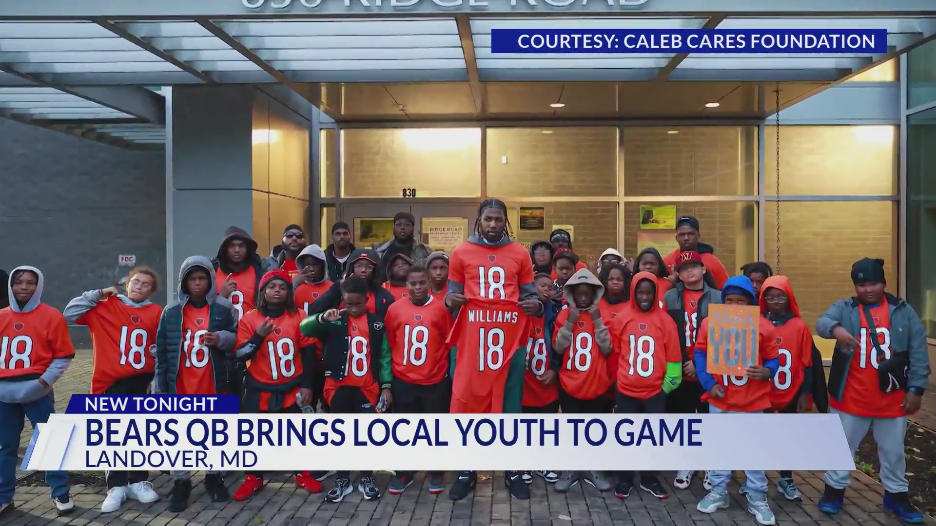 Bears QB Caleb Williams Gives Back to Hometown Ahead of Commanders vs ...