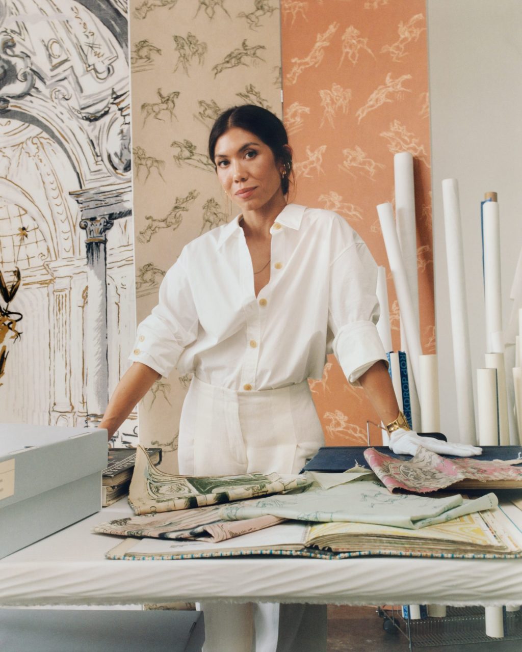 Wall Covering Firm Backdrop's Fresh Spin on Schumacher's Archives