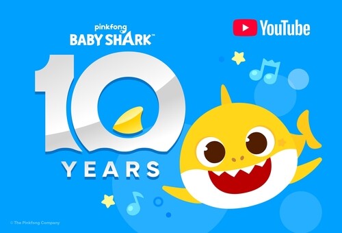 'Baby Shark Dance' Marks 16 Billion YouTube Views in Its 10th Year