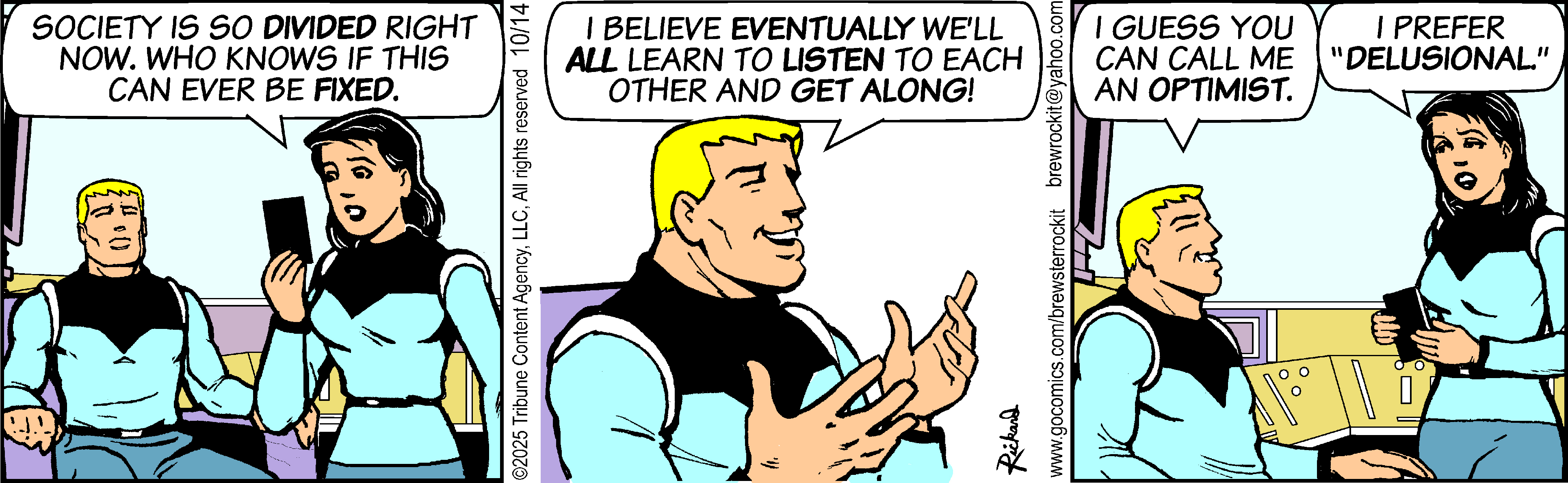 Brewster Rockit by Tim Rickard