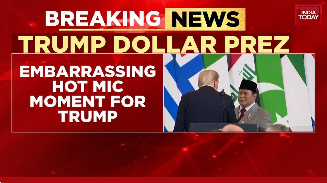 Trump's Hot Mic Shocker: Caught Pushing Family Business With Indonesian ...