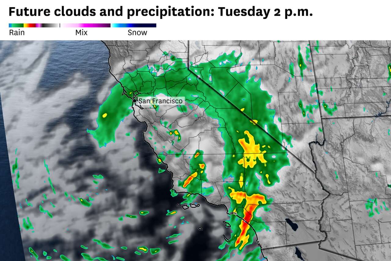 California's first big storm of the season is just getting started ...