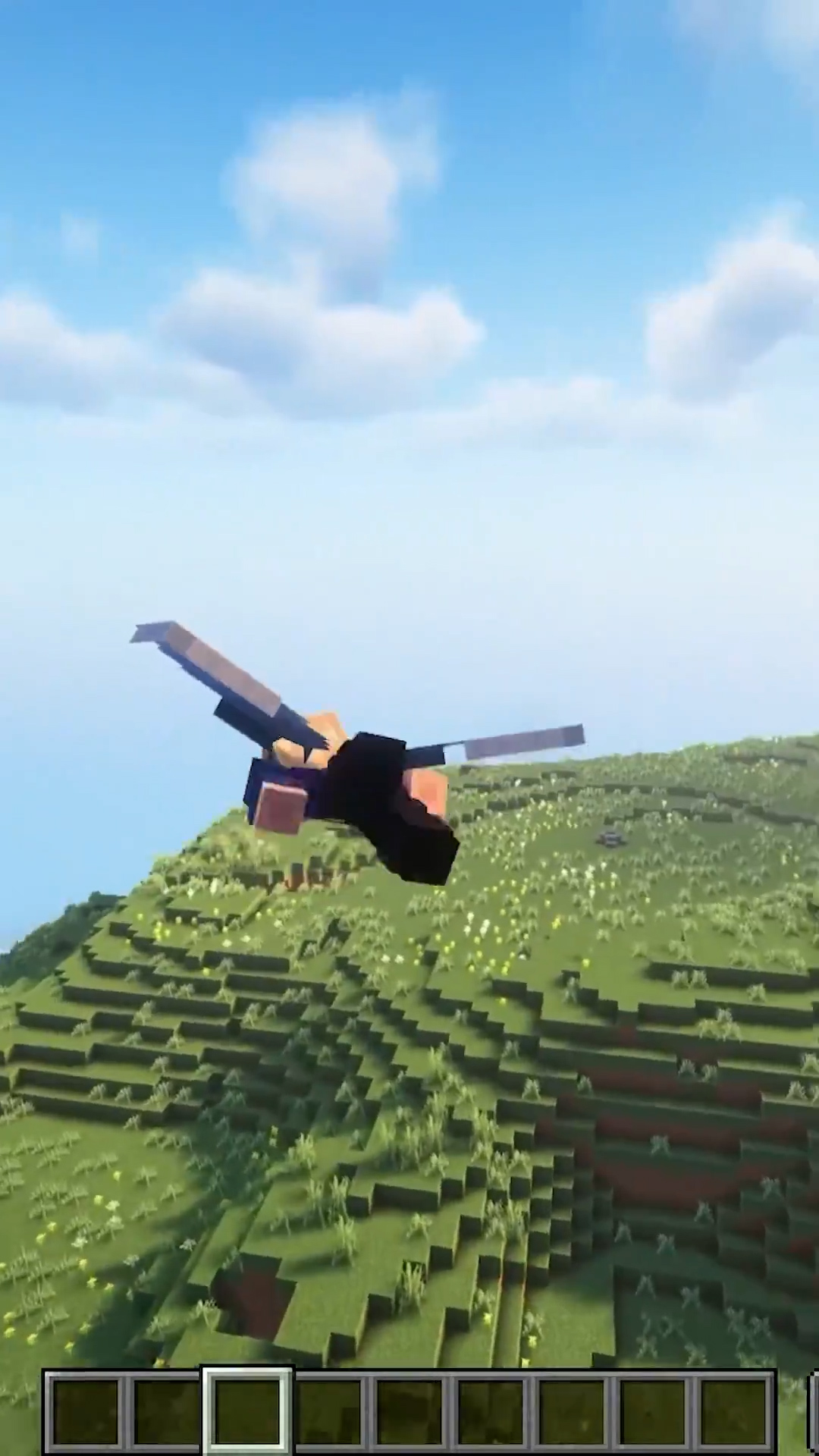 Elytra Launcher Build in Minecraft