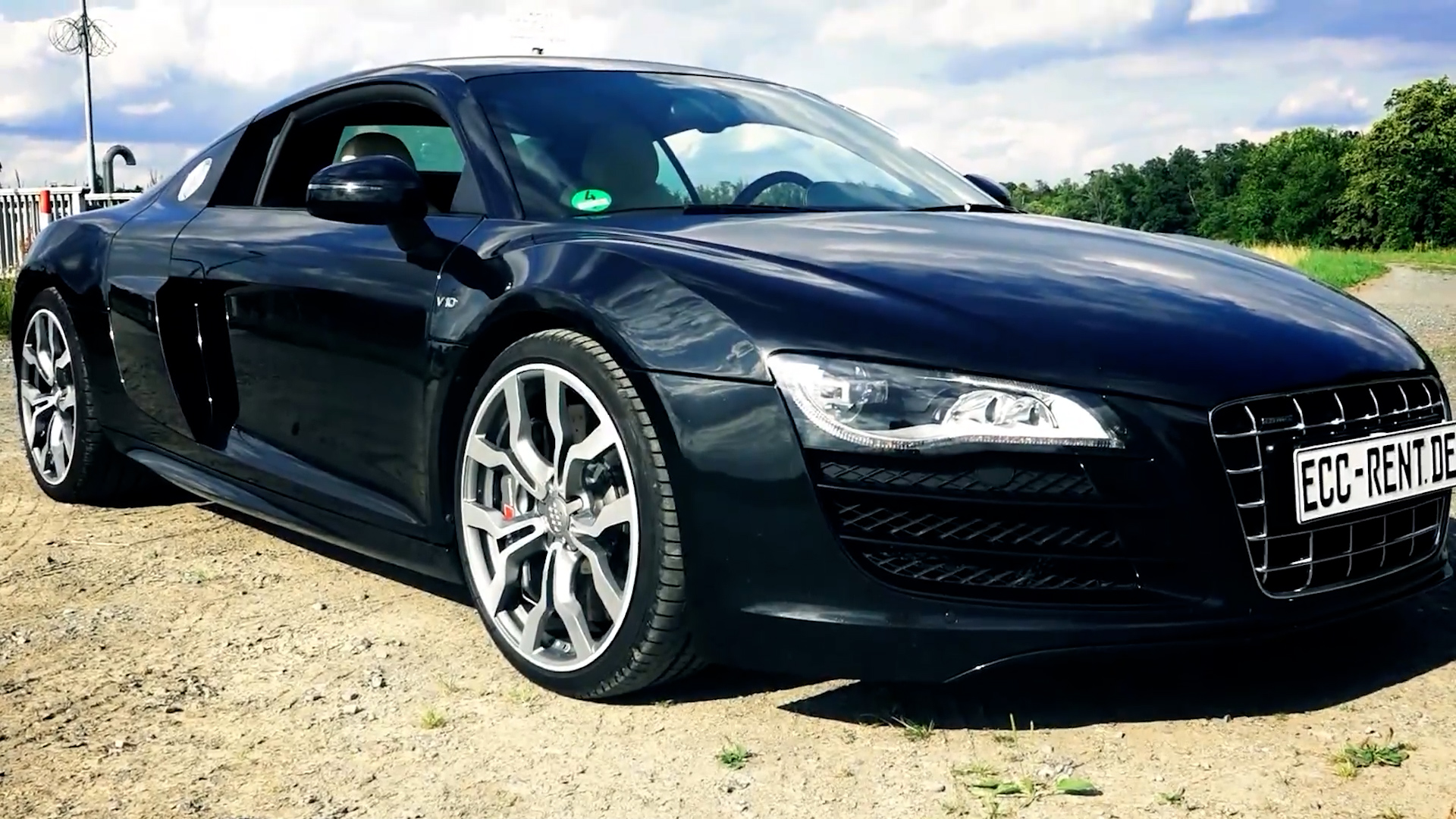 Audi R8 V10 Beschleunigung auf der Autobahn