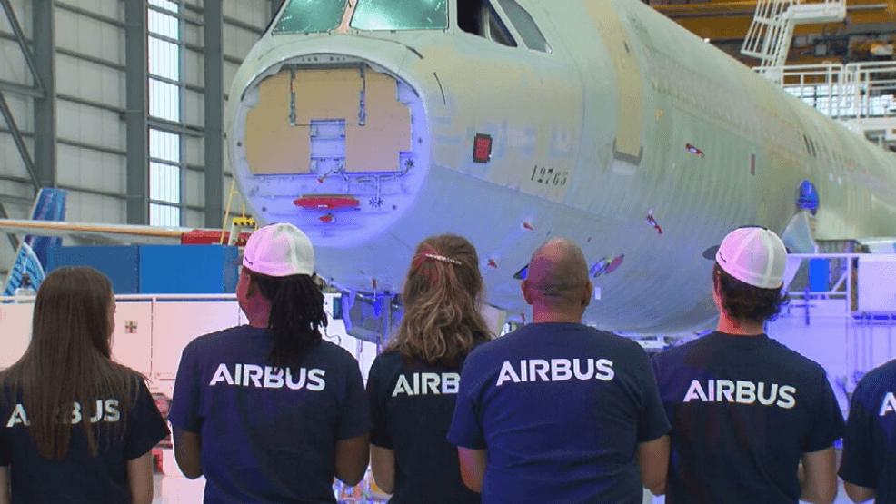 Amid fanfare, Airbus opens 3rd U.S. assembly line at Mobile's Brookley ...