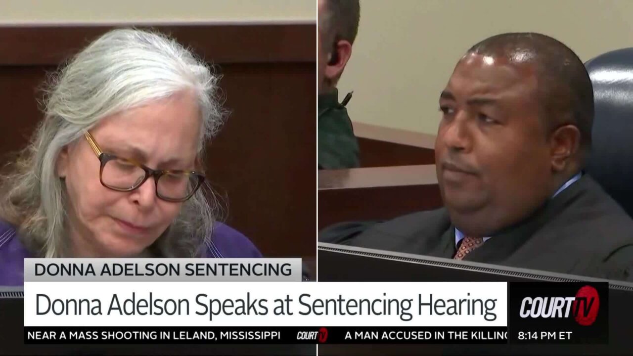Donna Adelson Speaks at Hearing, Sentenced to Life in Prison