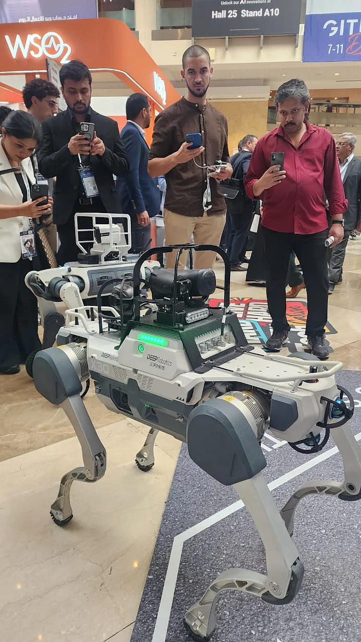 Dubai: At Gitex 2025, robots walk among humans, and it feels totally normal