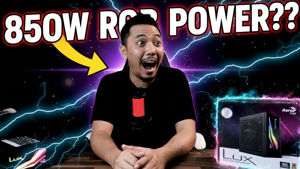 Aerocool Lux 550W RGB — Kelebihan & Kekurangan