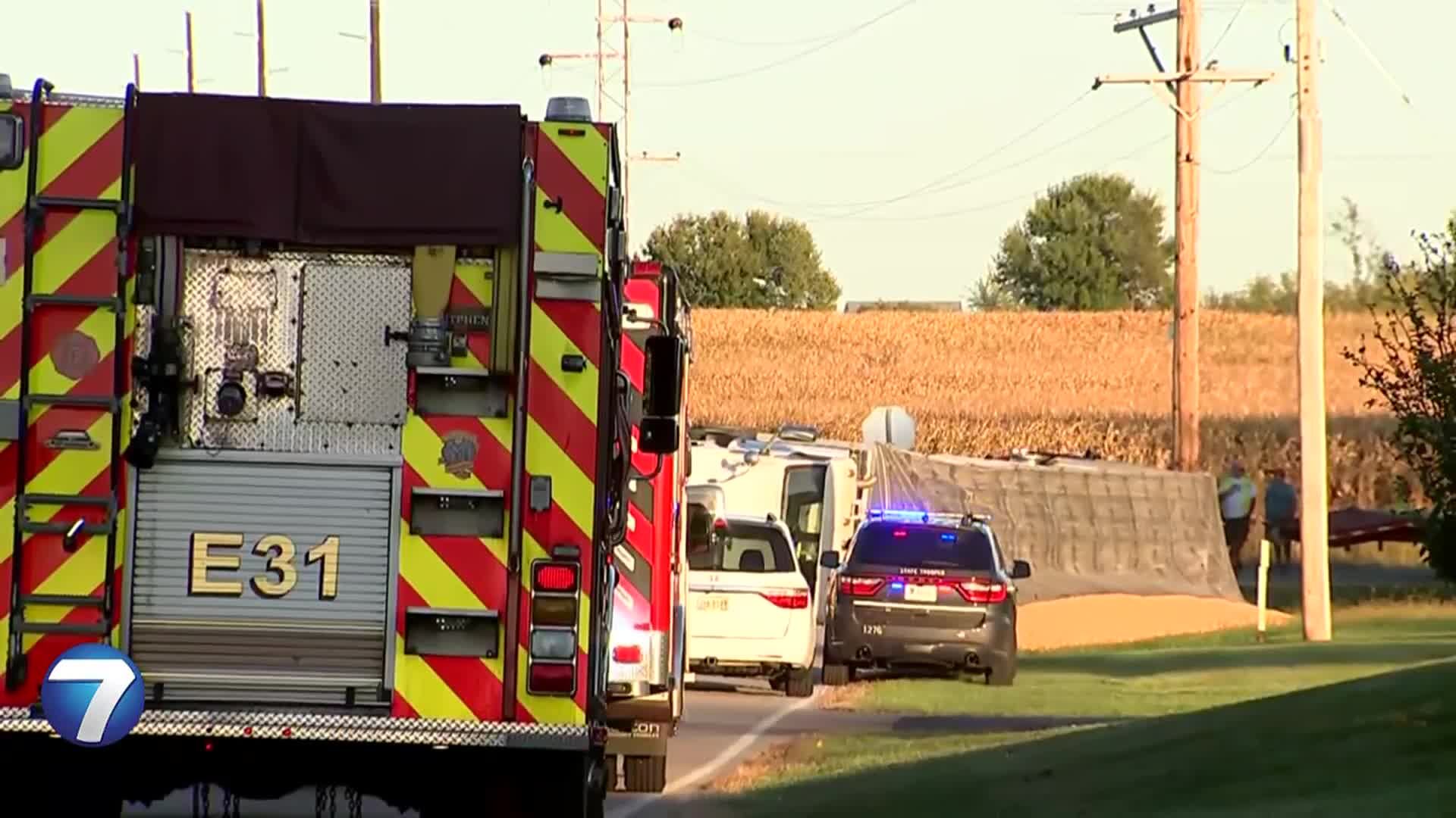 36-year-old man killed in fiery crash on busy state route
