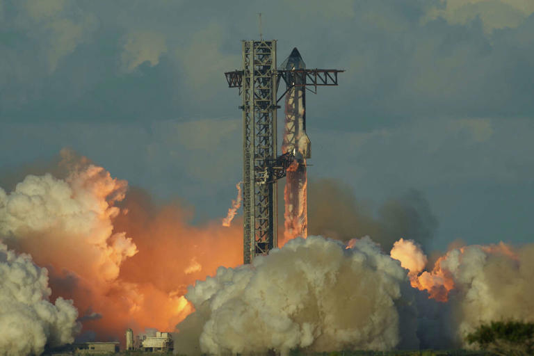 SpaceX launches Starship for 11th test flight from South Texas Starbase