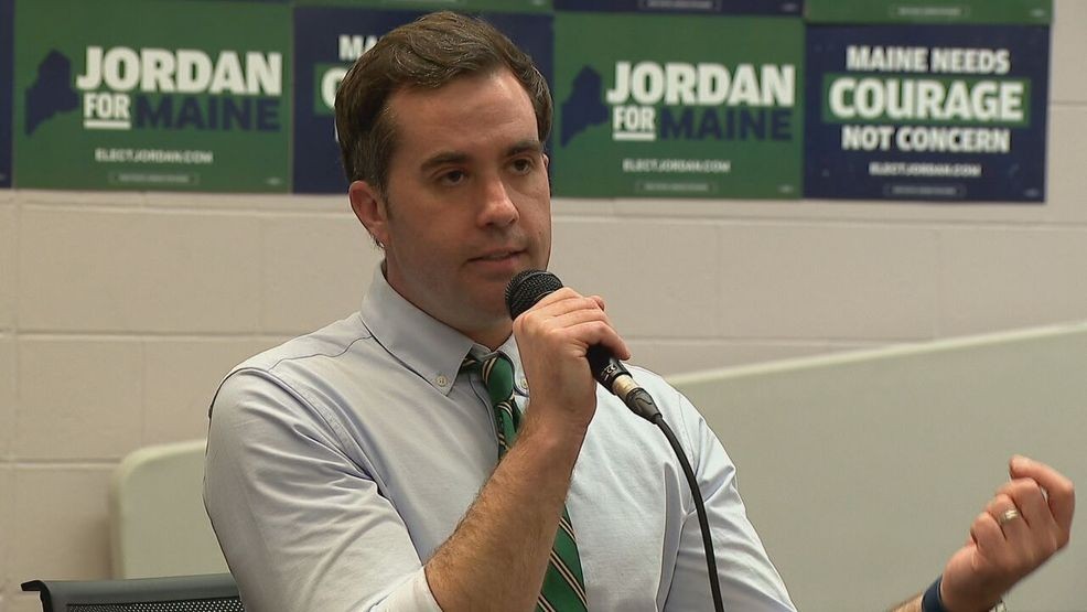 Democratic Senate candidate Jordan Wood holds town hall in Biddeford